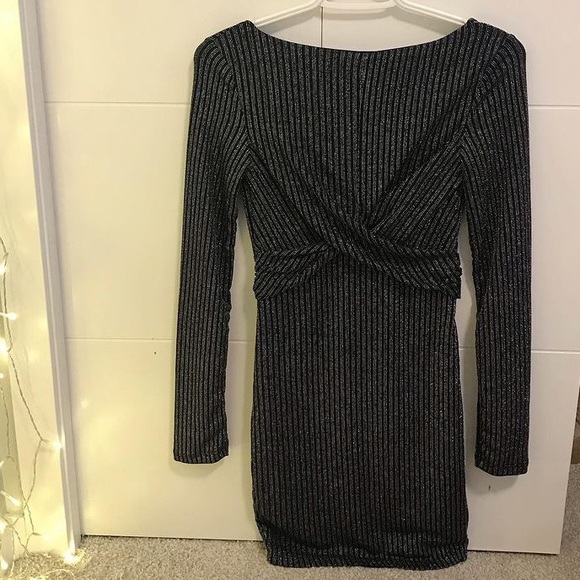 Ardene | Dresses | Short Black Sparkly Dress | Poshmark